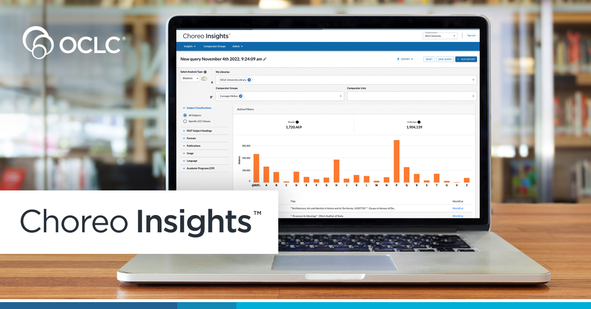 Choreo Insights - Align library collections with institutional goals ...