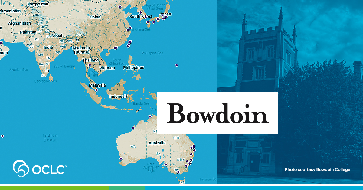 Bowdoin College Library introduces innovative ILL map to highlight ...