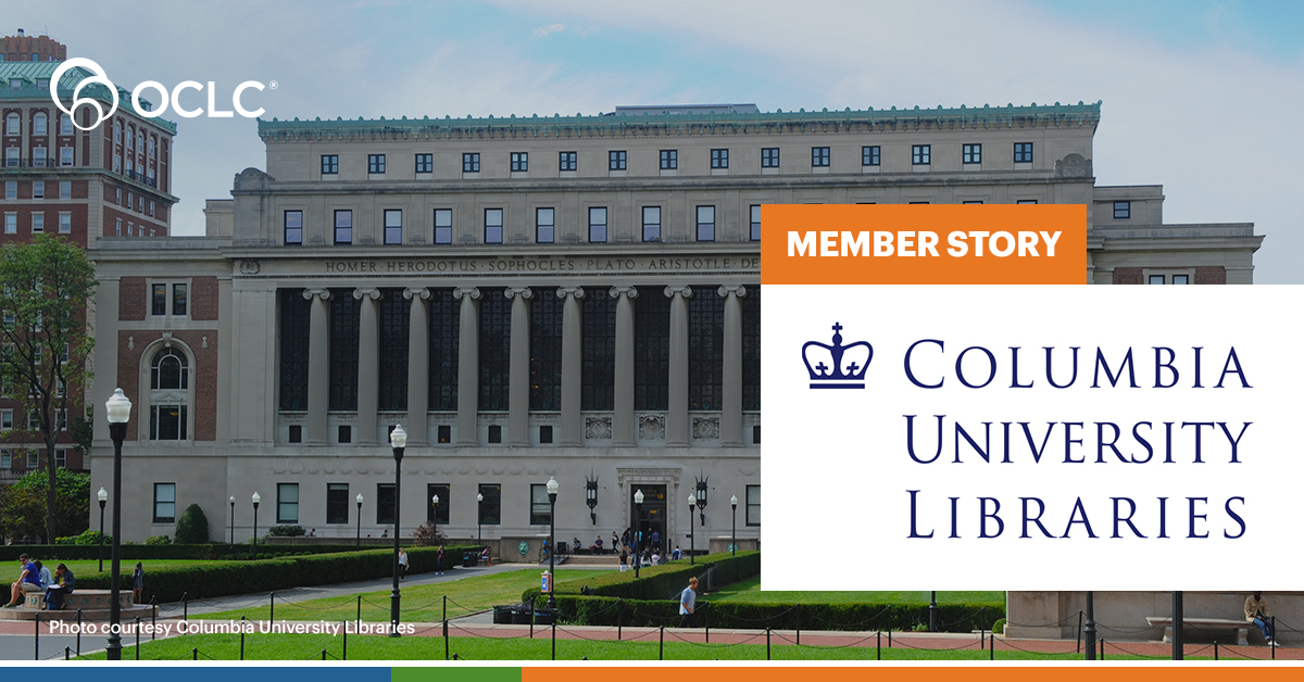 Columbia University Library Catalog