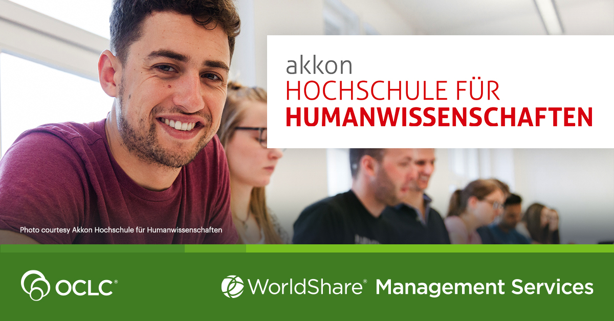 Akkon Hochschule en Berlín se unirá a la comunidad WorldShare de OCLC | OCLC