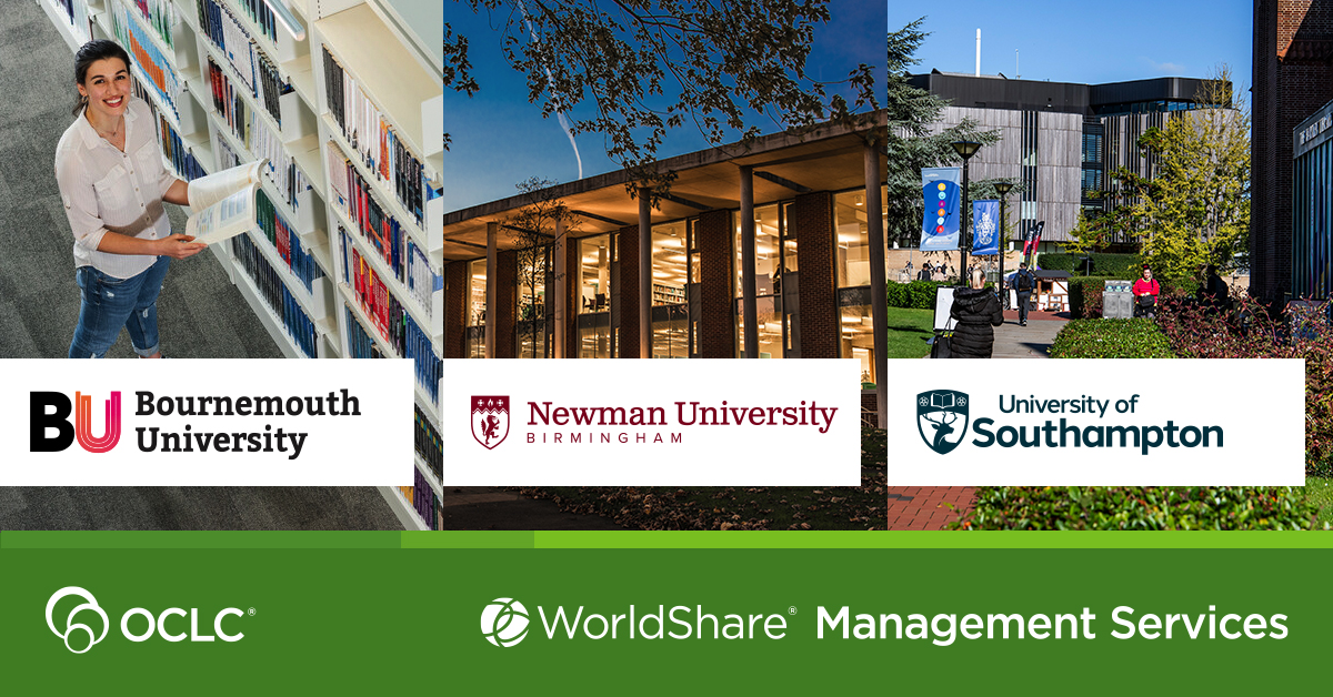 Three more libraries in the UK join OCLC’s WorldShare Management ...