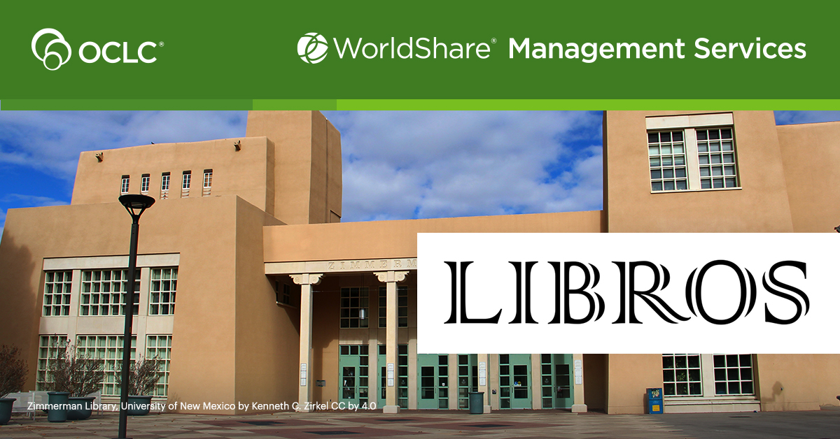 LIBROS library consortium again selects OCLC's WMS as its library services platform | OCLC