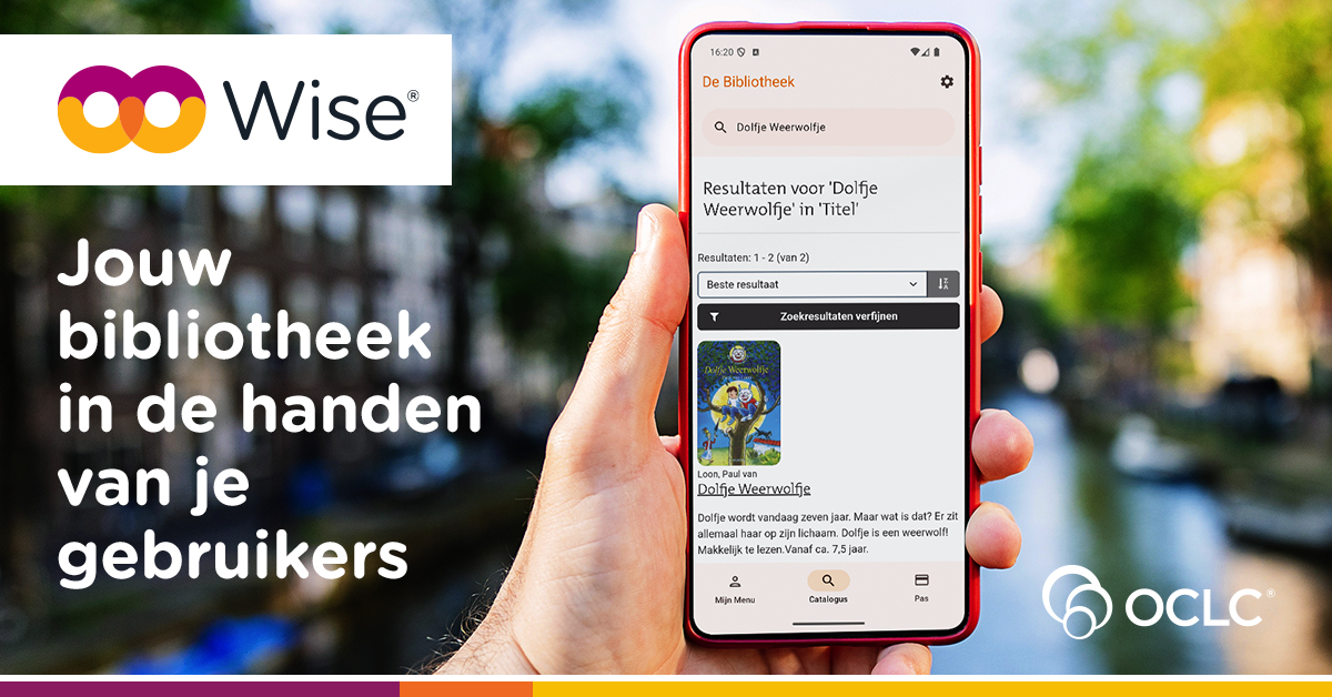 Bibliotheek Wise app: Altijd en overal toegang tot je bibliotheek | OCLC