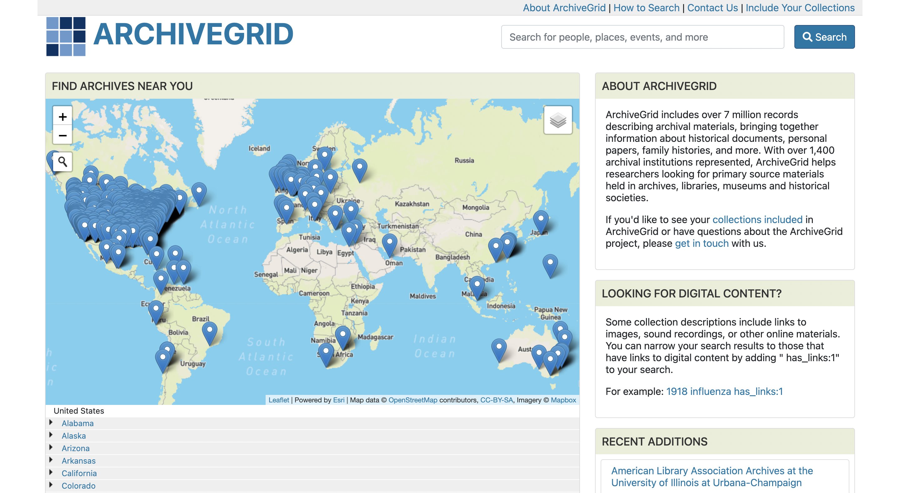 Thresholds for Discovery: EAD Tag Analysis in ArchiveGrid, and ...