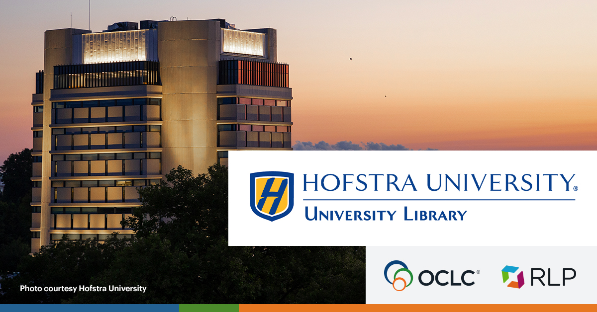 Hofstra University Libraries joins the OCLC Research Library Partnership