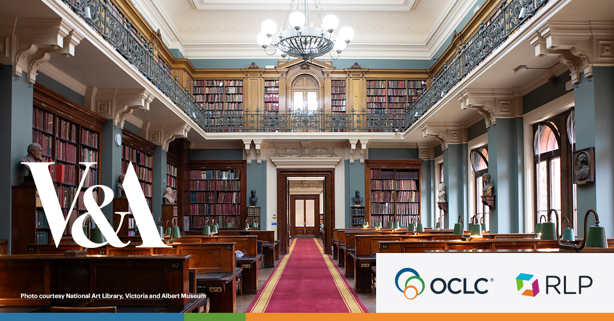 La National Art Library du Victoria and Albert Museum se joint à l'OCLC ...