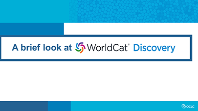 WorldCat 检索 - 资源 | OCLC